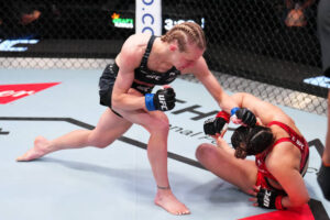 Carli Judice Stuns Yuneisy Duben With Vicious Head-Kick KO - UFC Vegas ...