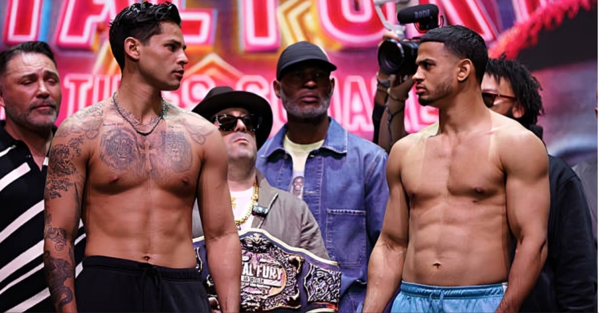 Rolly Romero Drops Ryan Garcia With Knockdown En Route To Upset Decision Win - Highlights