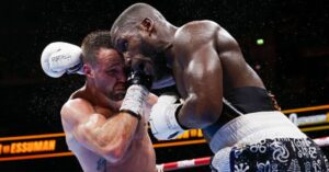 Ekow Essuman Upsets Josh Taylor To Win WBO Global Welterweight Championship - Taylor Vs. Essuman ...