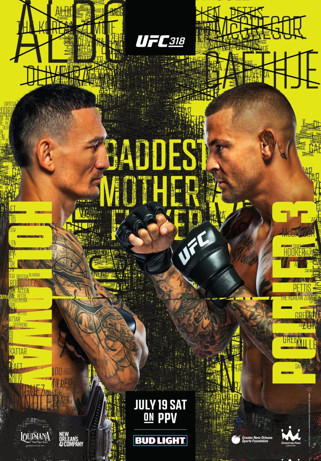 UFC 318: Max Holloway Vs. Dustin Poirier 3: – Fight Card, Betting Odds ...