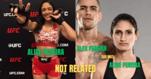 Is Alice Pereira Related To Alex Pereira?