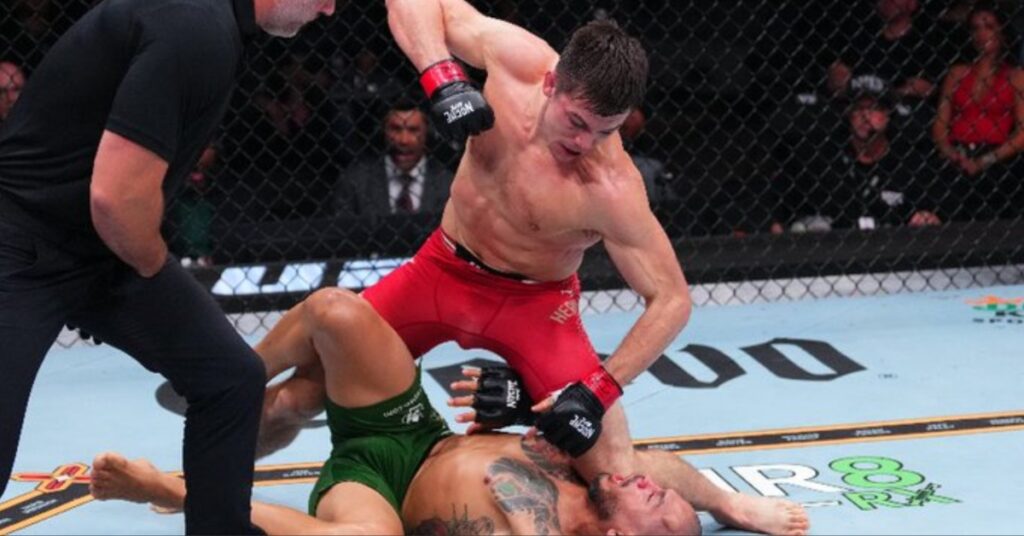 Alexander Hernandez Floors Diego Ferreira With Massive KO - Noche UFC ...