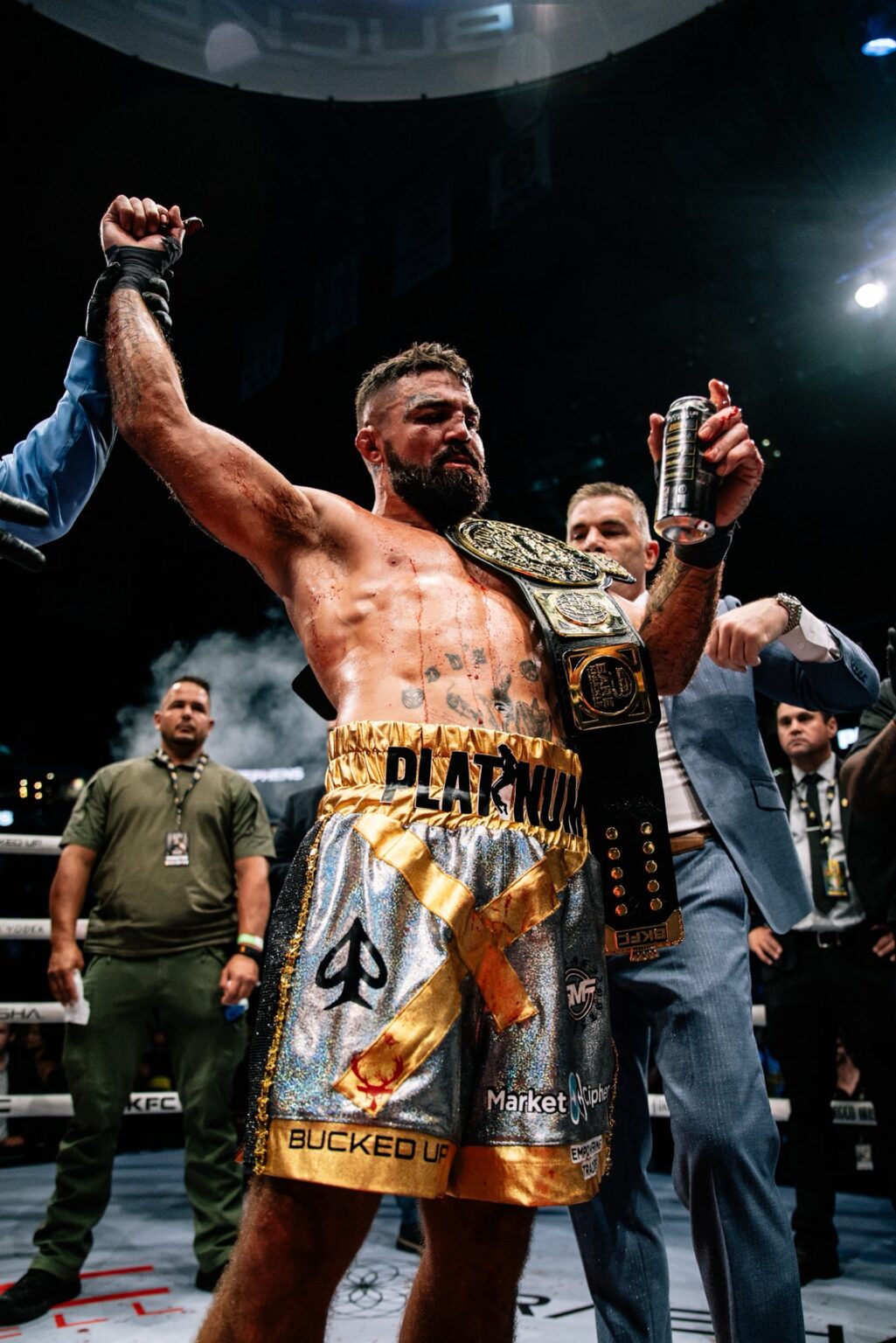 Mike Perry KOs Jeremy Stephens In Bloody Brawl To Retain 'King Of ...