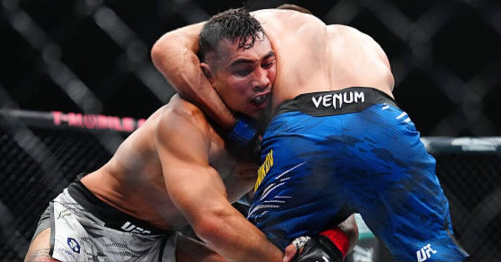 Kauê Fernandes Delivers Explosive Leg Kick TKO To Topple Harry Hardwick ...