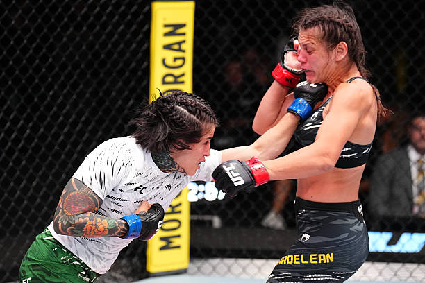 Alice Ardelean Defeats Montserrat Conejo Ruiz In Bloody Brawl - UFC ...