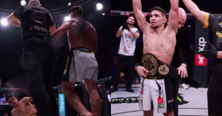 Mochamed Machaev Clinches Featherweight Title With Stunning KO ...