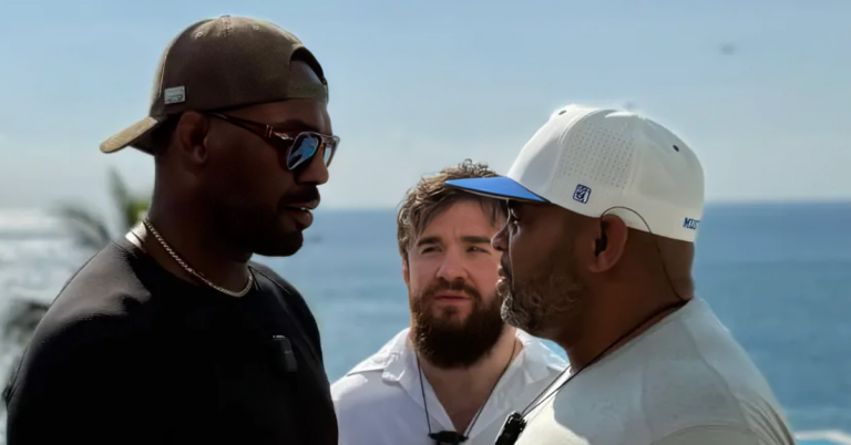 Jon Jones Vs. Daniel Cormier Wrestling Match All But Official